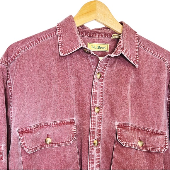 L.L. Bean | Shirts | Ll Bean Button Up Shirt Size Tall M | Poshmark